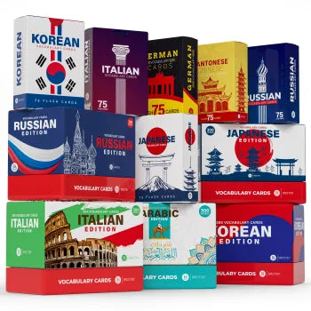 Language Learning Flashcards | Master Any Language | Briston ...