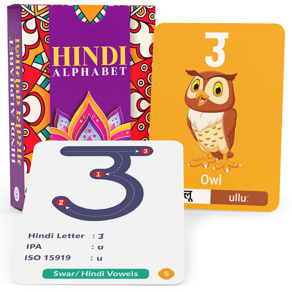 Hindi Alphabet Flash Cards: Engaging Learning for Kids and Adults ...